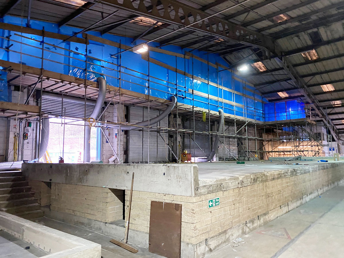 Storage Warehouse Asbestos Removal - Portsmouth - R H Insulation Services